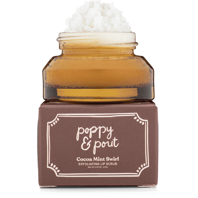 Exfoliating Lip Scrub | 100% Natural & Cruelty-Free | Poppy & Pout