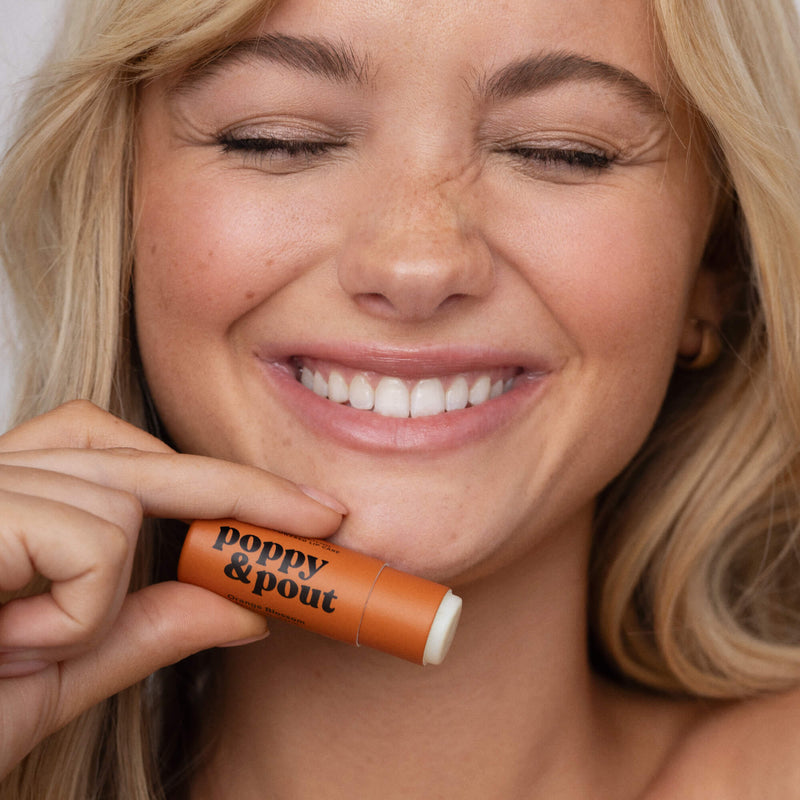 Orange Blossom Lip Balm – Sweet & Citrus | Poppy & Pout