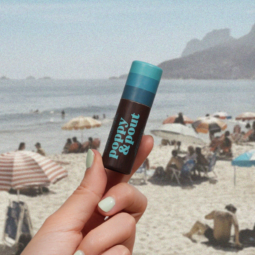Coconut Coast Lip Balm | Retro Surf Collection | Poppy & Pout
