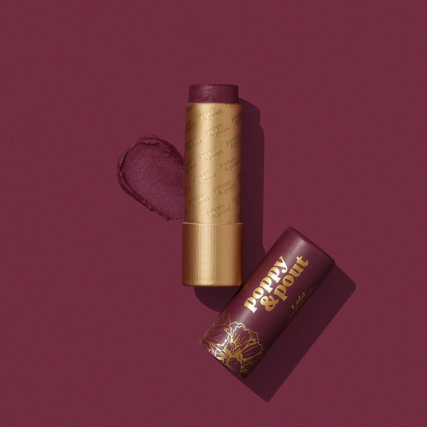 Shop Lip Tint Lola – Fresh Wine Lip Tint – Poppy & Pout