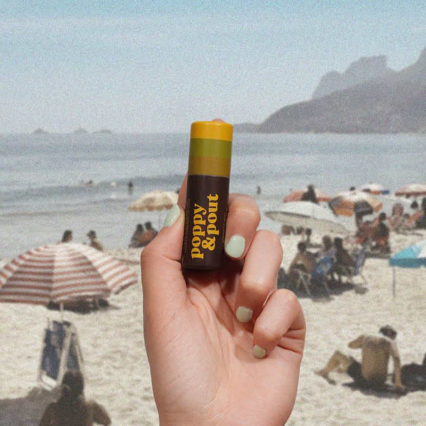 MIdnight Mint Lip Balm | Retro Surf Collection | Poppy & Pout
