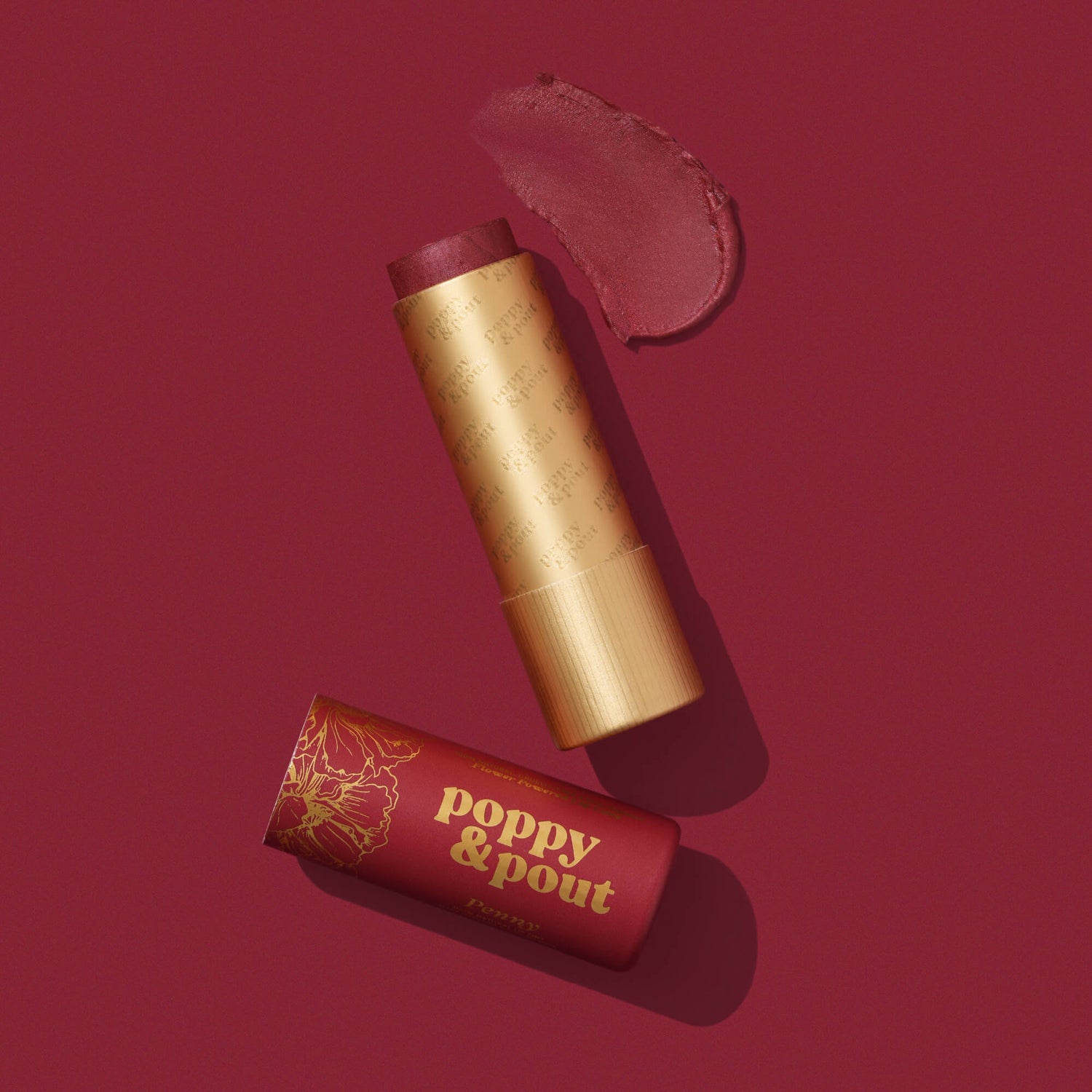 Lip Tint Penny – Red Lip Tint for Dry Lips – Poppy & Pout
