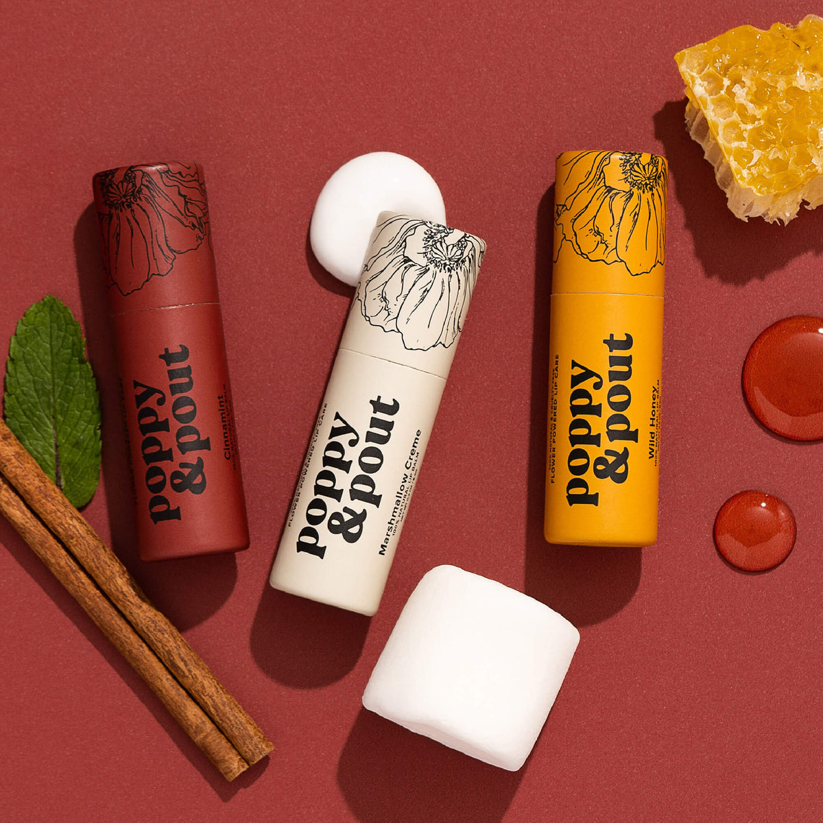Lip Balm – Poppy & Pout