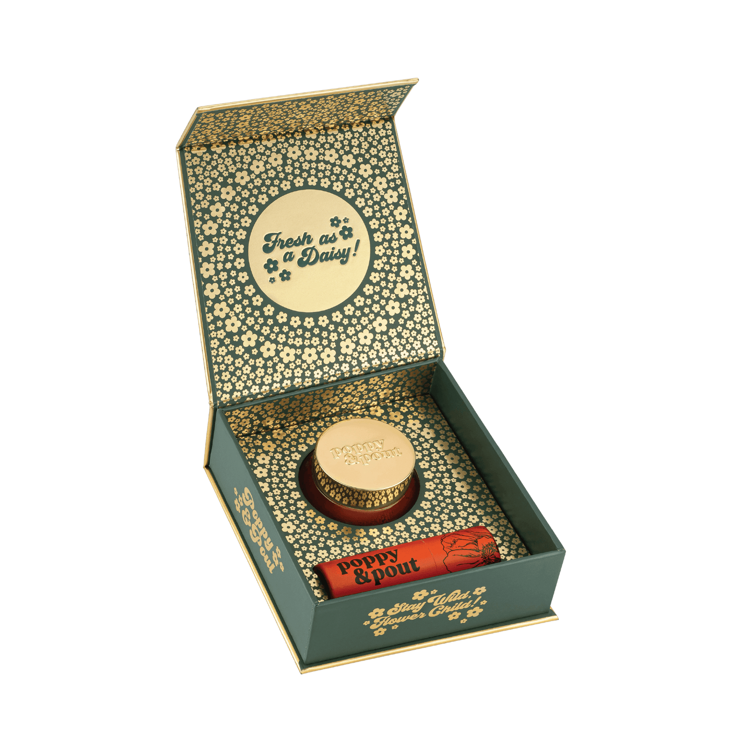 Blood Orange Mint Lip Care Duo | Poppy & Pout Natural Lip Care