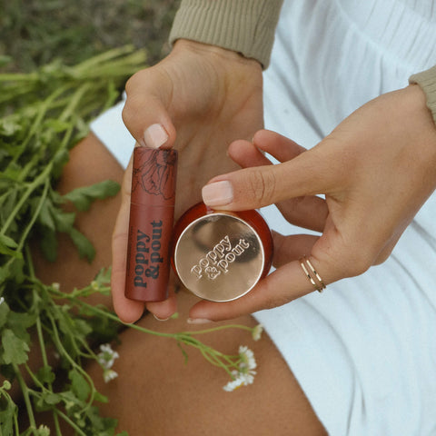 Cinnamint Lip Balm Gift Set – Lip Care Duo | Poppy & Pout