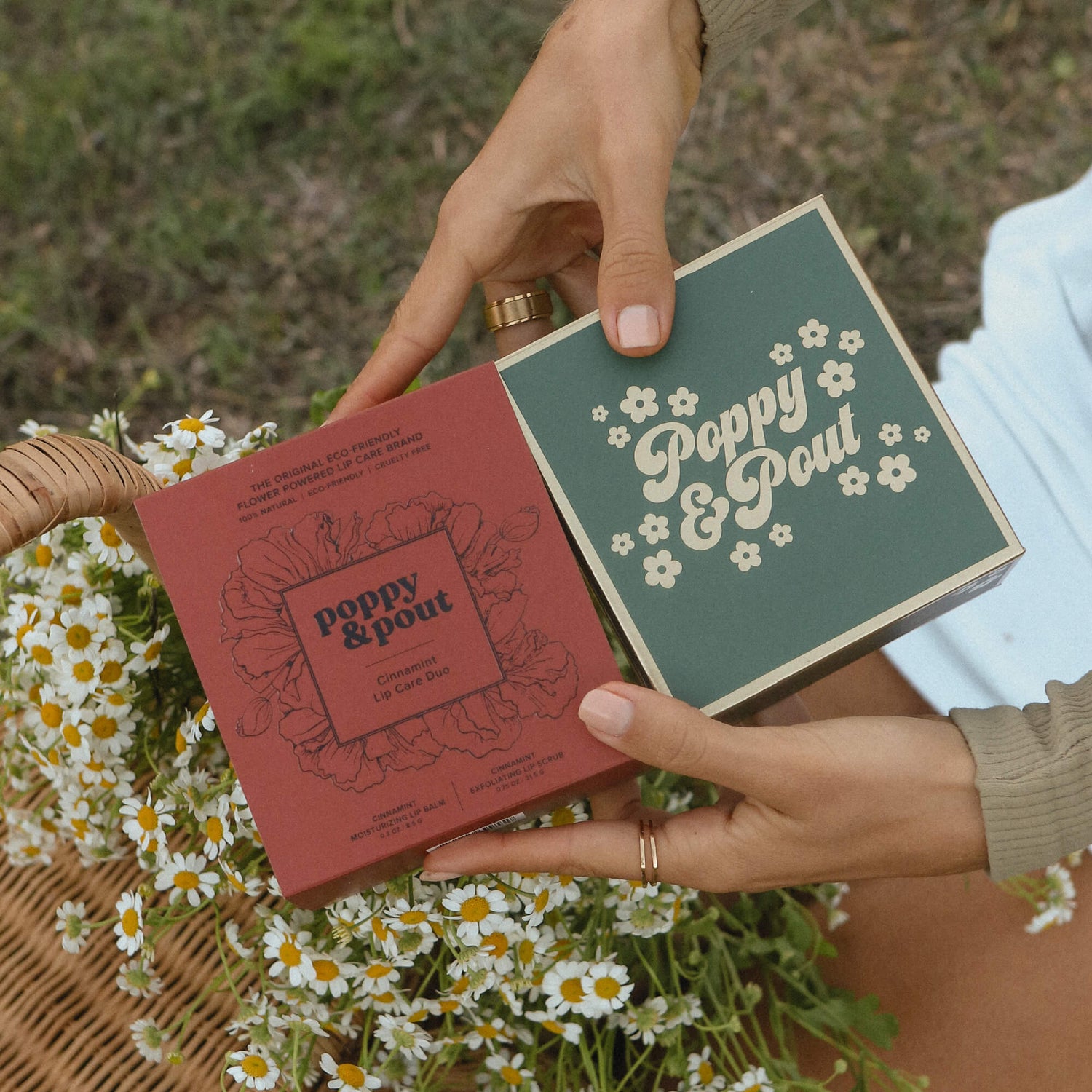 Cinnamint Lip Care Duo | Poppy & Pout Natural Lip Care