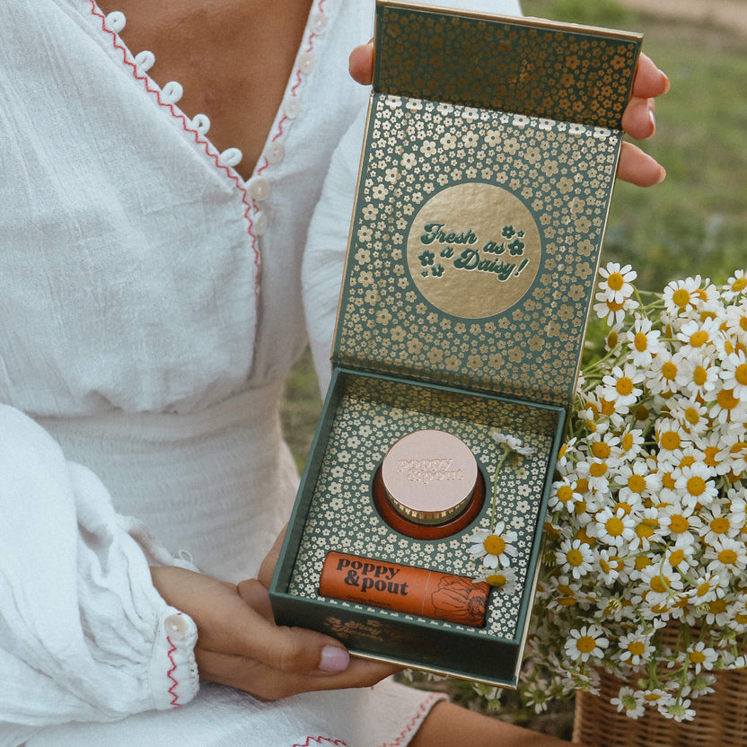 Orange Blossom Lip Care Duo | Poppy & Pout Natural Lip Care